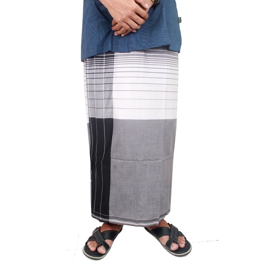 Jual Sarung Pria Modern Katun Hitam Putih – SRG 96 | Shopee Indonesia