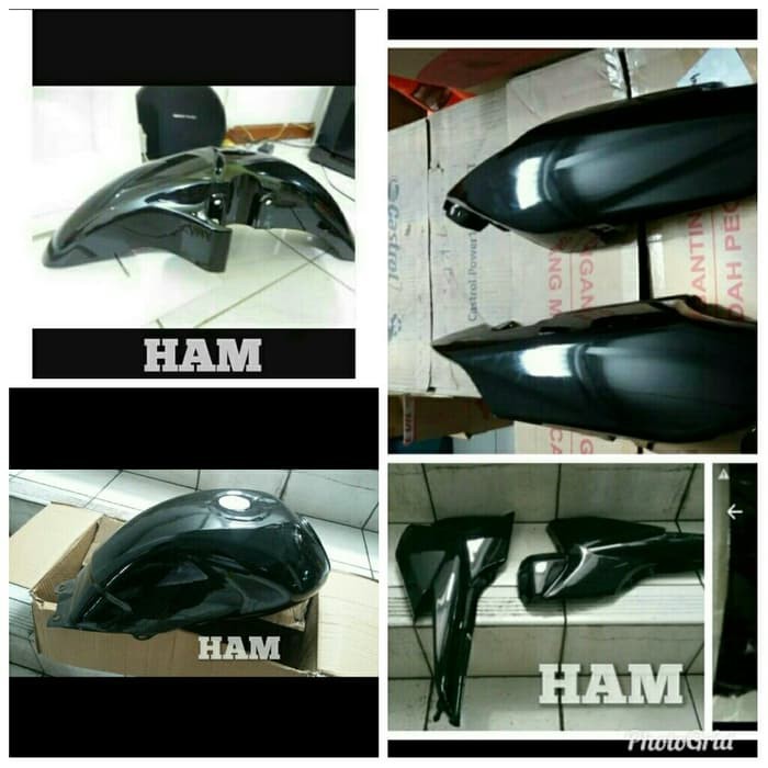 Jual zako HAM spakbor depan tangki cover body dan box aki megapro ...