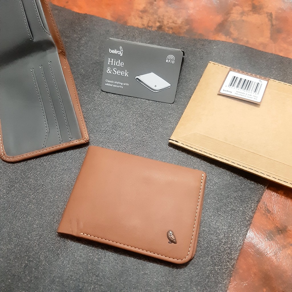 Jual Dompet Kulit Bellroy RFID-Blocking Leather Bifold Wallet | Shopee ...