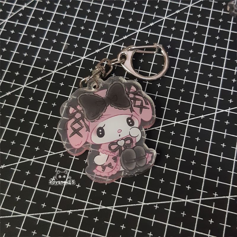 Jual [READY] Sanrio Characters Keyring Gothic Muscle Macho | Keychain ...