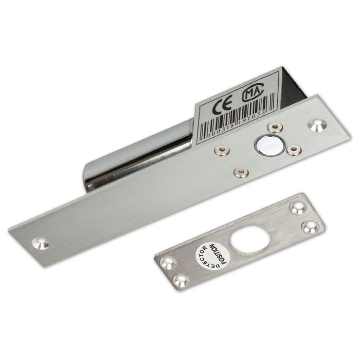 Jual ELECTRIC DROP BOLT / DROPBOLT LOCK with BRACKET BESAR | Shopee ...