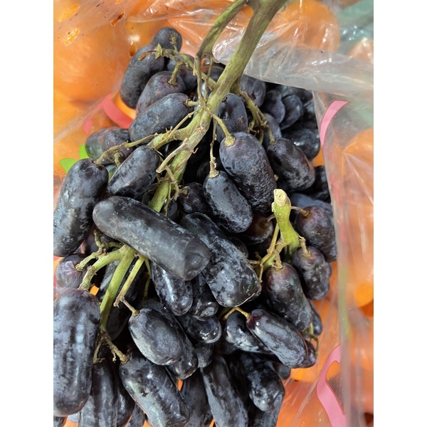 Jual Anggur Sapphire manis banget lumayan garing seedless | Shopee ...