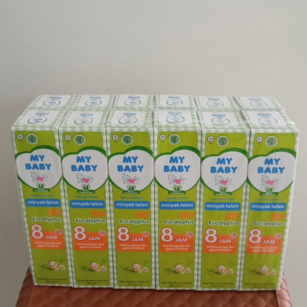 Jual Minyak Telon My Baby 8 Jam 145 Ml (1 Slop = 12 pcs) | Shopee Indonesia