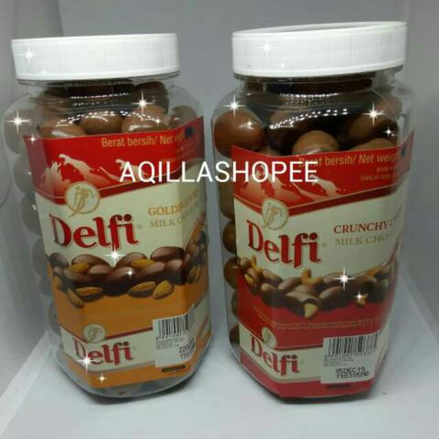 Jual COKLAT TOPLES BOTOL DELFI DRAGEES 500gram ALMOND MEDE | Shopee ...