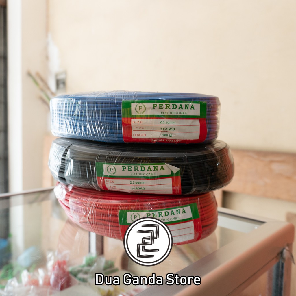 Jual Kabel Listrik Serabut NYAF Perdana 1x2,5 14 AWG 100 Meter/Roll | Shopee Indonesia