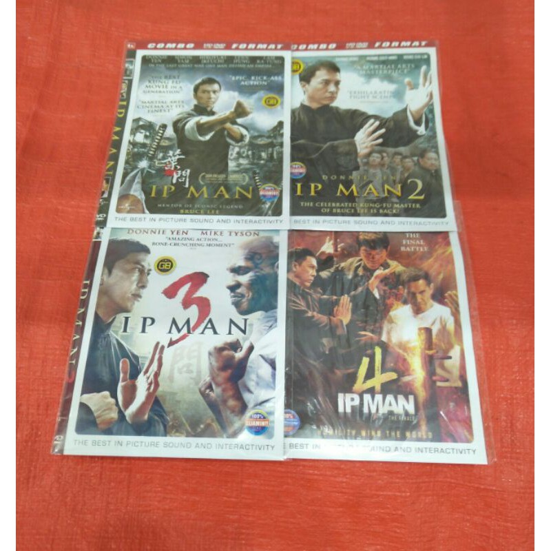Jual Kaset film IP MAN 1-4 Komplit (4Disc) | Shopee Indonesia