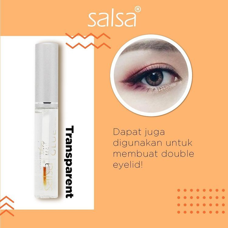 Jual SALSA Strong Makeup Glue (White / transparant / black) - Lem Bulu ...