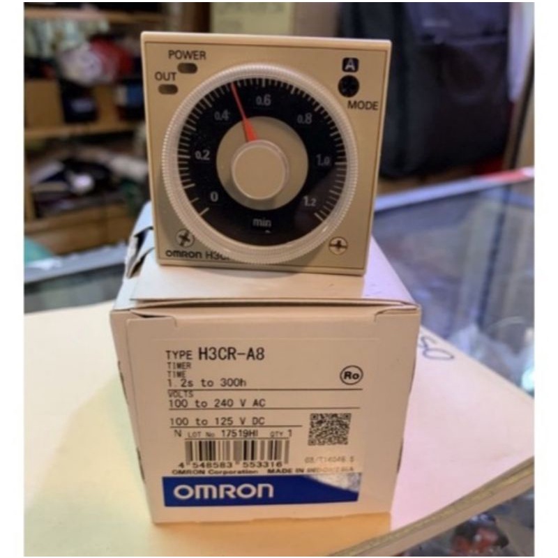 Jual Timer-TDR 8 Pin Omron H3CR-A8 + Socket | Shopee Indonesia