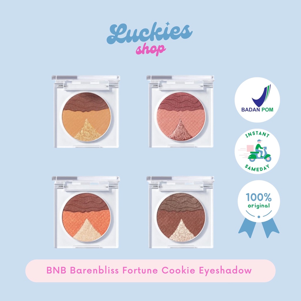 Jual BPOM BNB Barenbliss Fortune Cookie Eyeshadow Kosmetik Korea Eyes ...