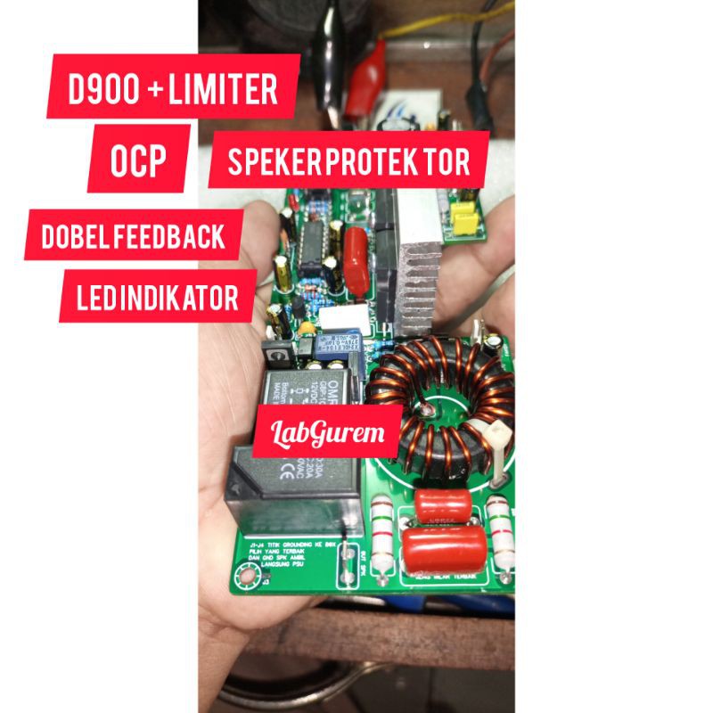 Jual Amplifier class D D900 DF 900d Dobel feedback dobel layer | Shopee ...