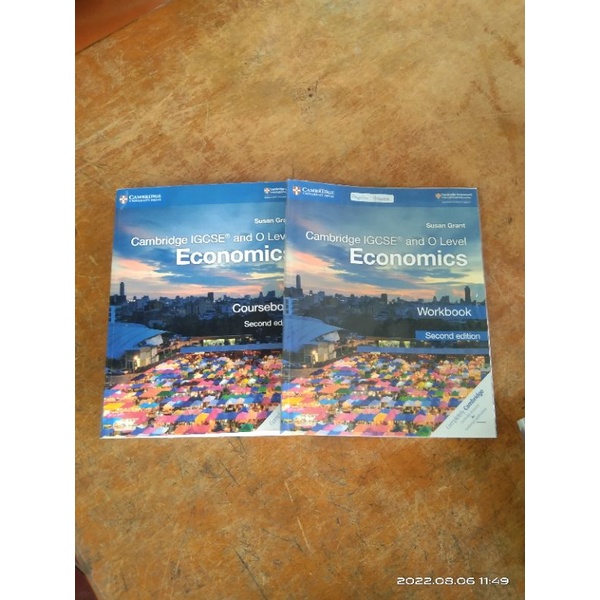 Jual Original Cambridge IGCSE and O Level Economics coursebook dan workbook | Shopee Indonesia