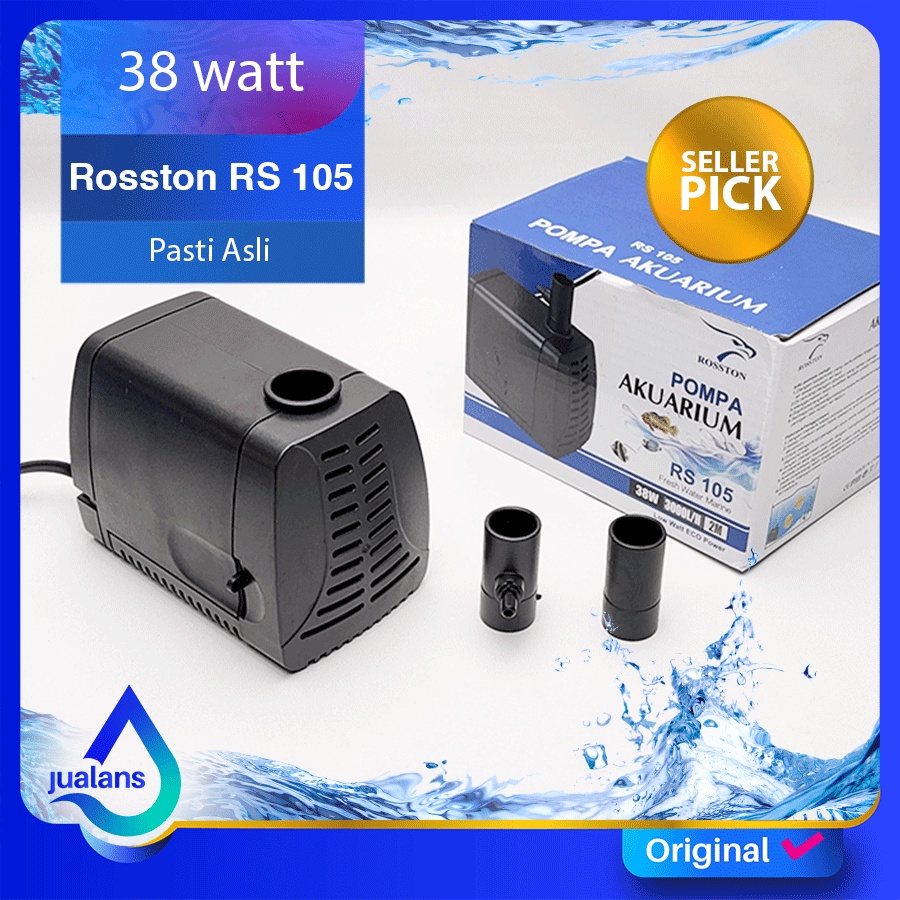 Jual Pompa Air Aquarium ROSSTON RS 105 Low Watt Hemat | Shopee Indonesia