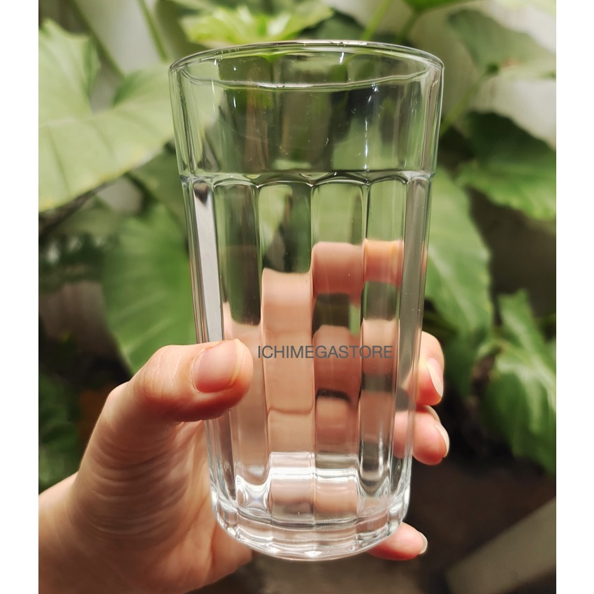 Jual Lemon Tea Glass Gelas Tinggi Jus Kopi Susu Juice | Shopee Indonesia