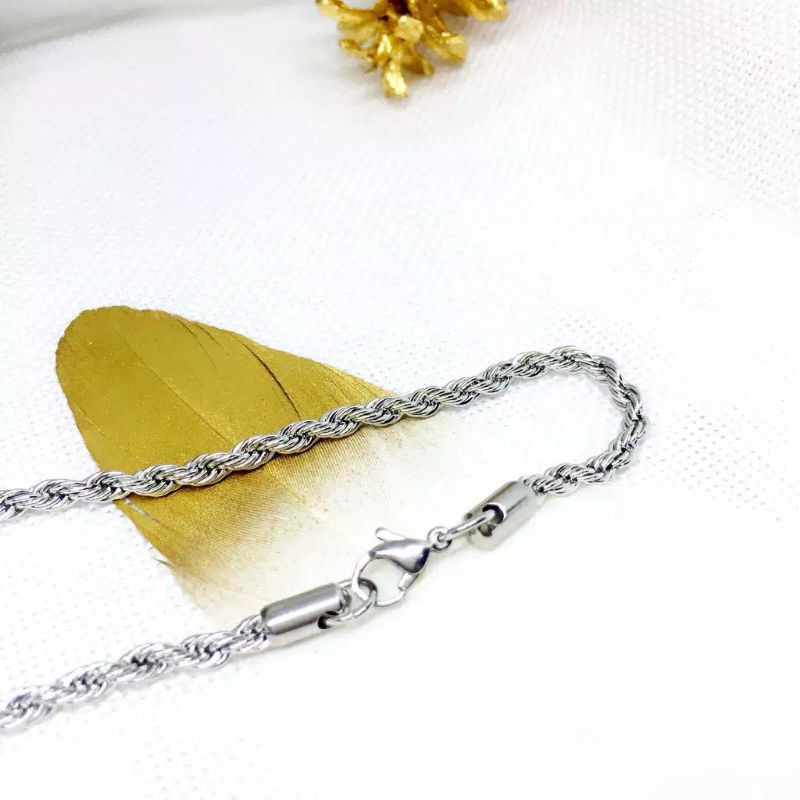 Jual Kalung Anak Titanium Anti Karat Model Tambang | Shopee Indonesia