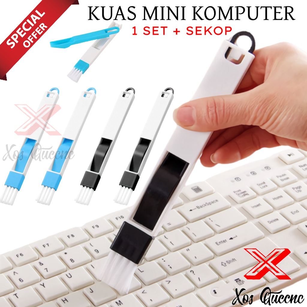Jual XOQ - Kuas Pembersih Keyboard / Sapu Stik Mini Pembersih Debu ...
