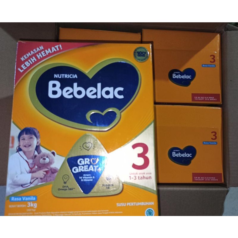Jual Bebelac 3 Rasa kemasan 3Kg | Shopee Indonesia