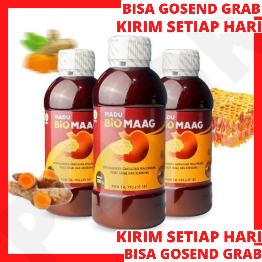 Jual [PROMO] Madu BIOMAAG Asli Original Ori Obat maag Gerd asam lambung ...