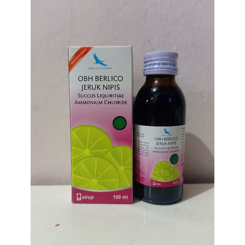 Jual OBH Berlico Jeruk Nipis 100ml | Shopee Indonesia