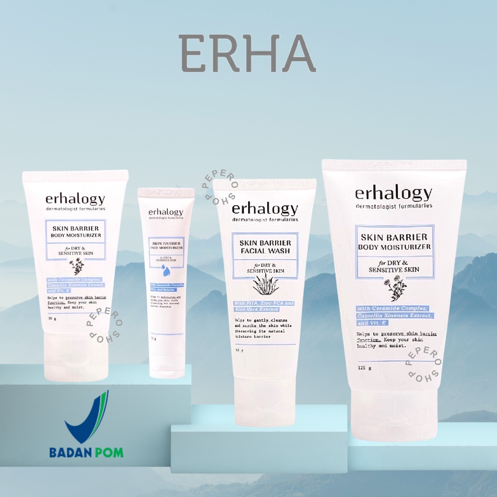 Jual ERHA Gentle Skin Barrier Series - Face Moisturizer | Body ...