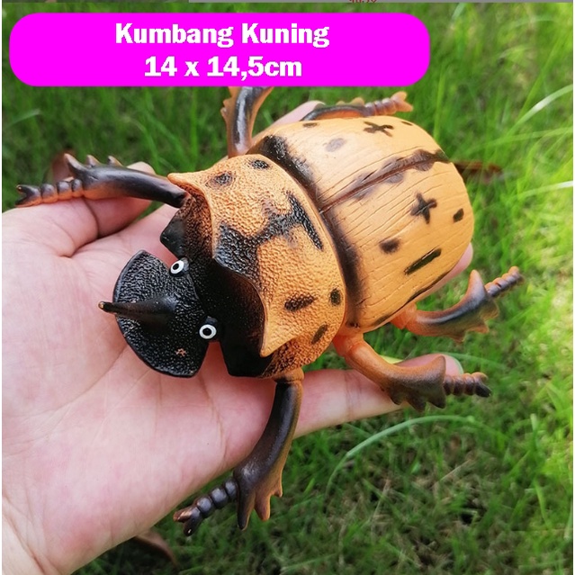Jual Mainan Edukasi Anak Hewan Binatang Serangga Figurin Insect Figure ...