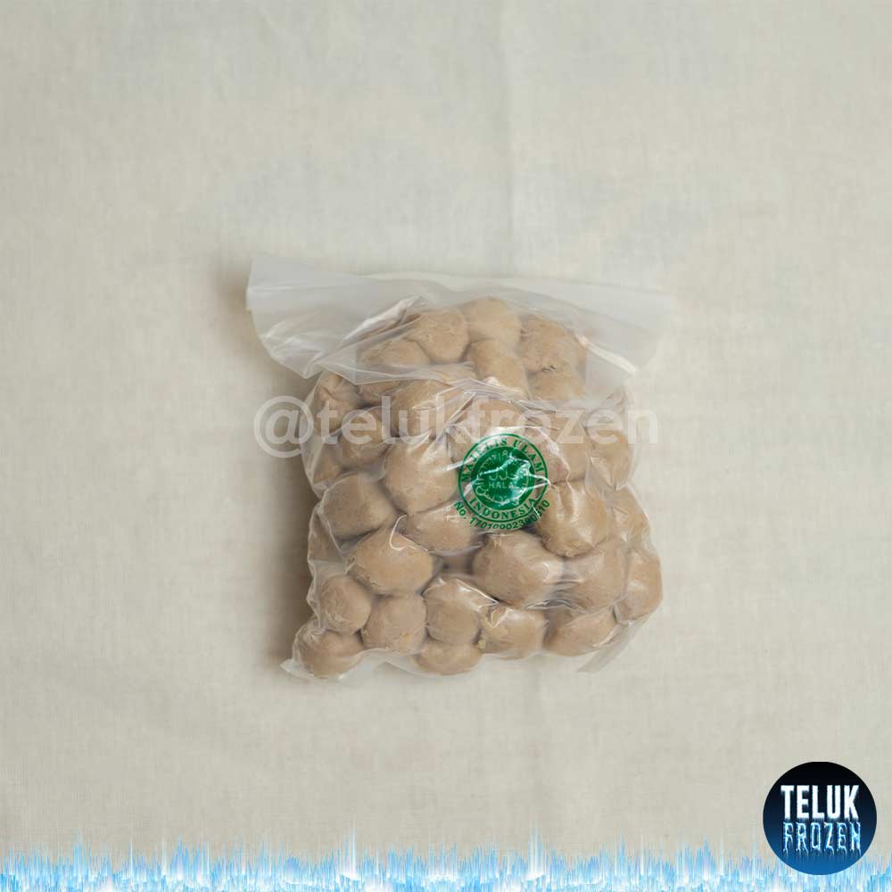 Jual bakso unyil es teler mini halus 77 isi 50 butir / baso daging sapi ...