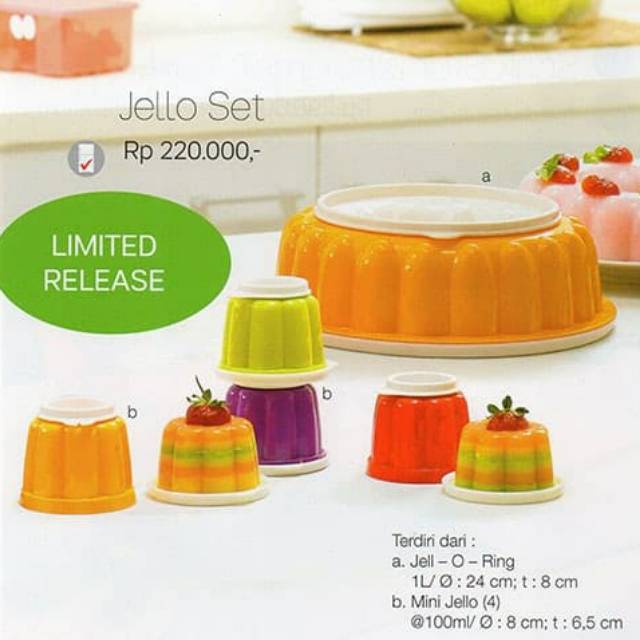 Jual Jello Set // Tempat Puding (5Pcs) | Shopee Indonesia