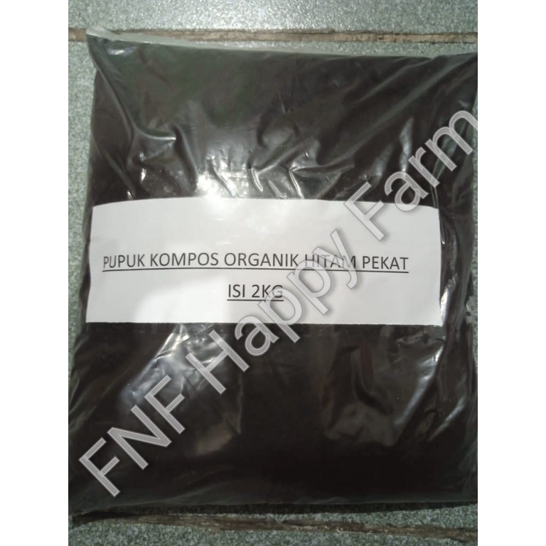 Jual Pupuk kompos organik hitam pekat isi 2kg | Shopee Indonesia