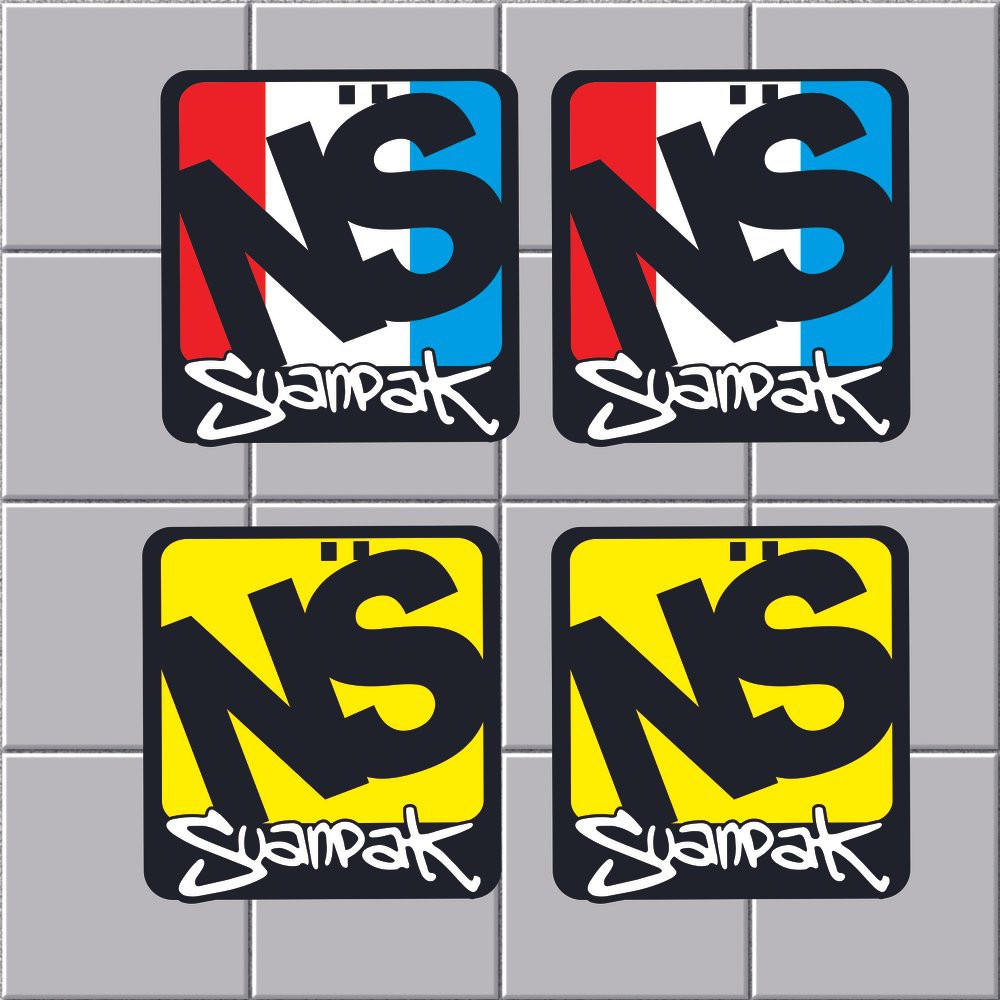 Jual v5 STICKER NS ISI 4 LEMBAR STICKER THAILAND rb | Shopee Indonesia