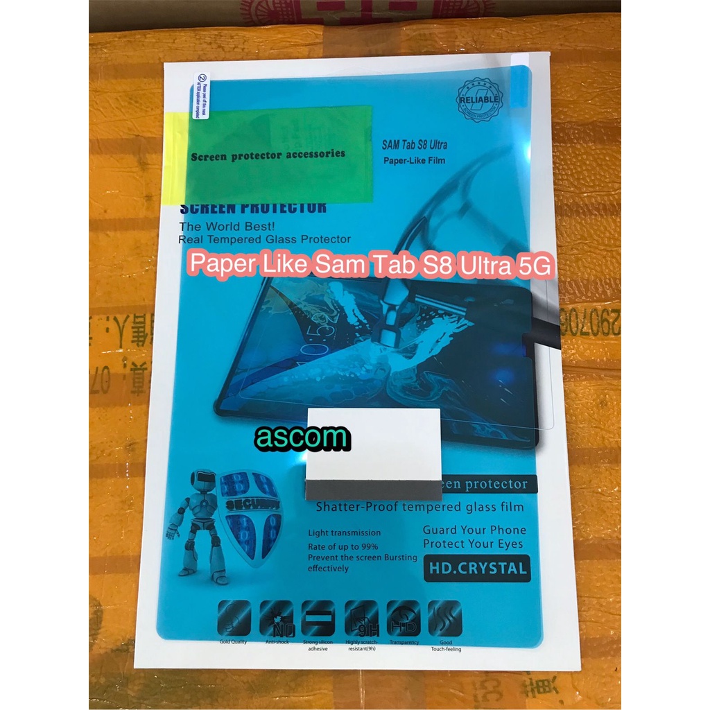 Jual Paper Like Samsung Tab S8 Ultra | Tab S9 Ultra | Tab S10 Ultra ...
