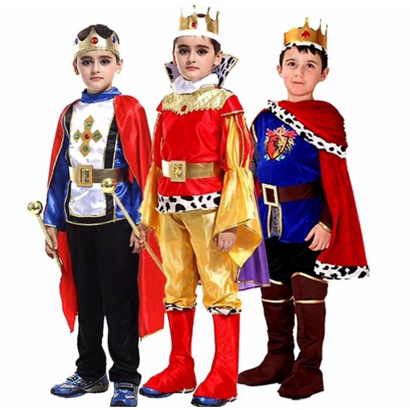 Jual King Prince costume toddler cosplay kostum anak Raja balita ...