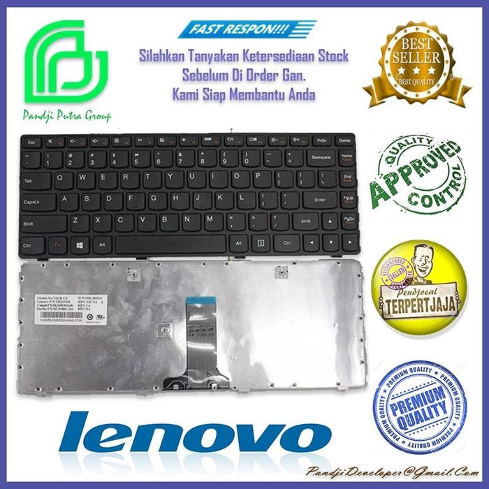Jual KEYBOARD ORIGINAL LAPTOP LENOVO G400 G405 G490 | Shopee Indonesia