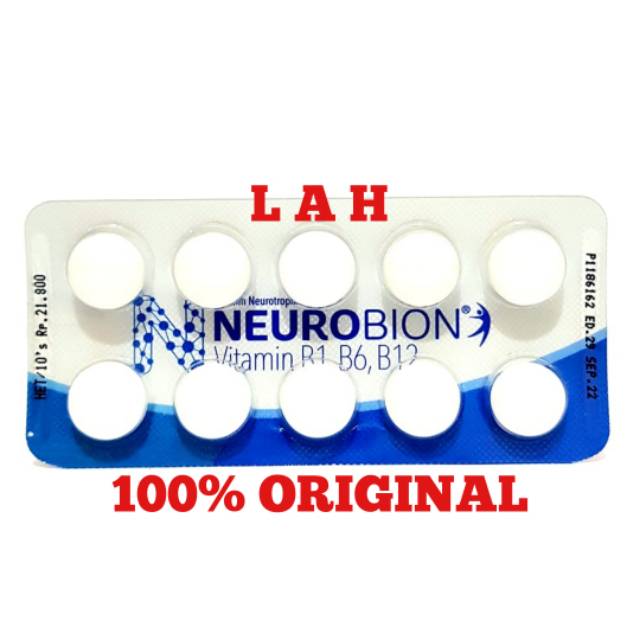Jual Neurobion Tablet Putih - Suplemen Kesehatan Saraf | Shopee Indonesia
