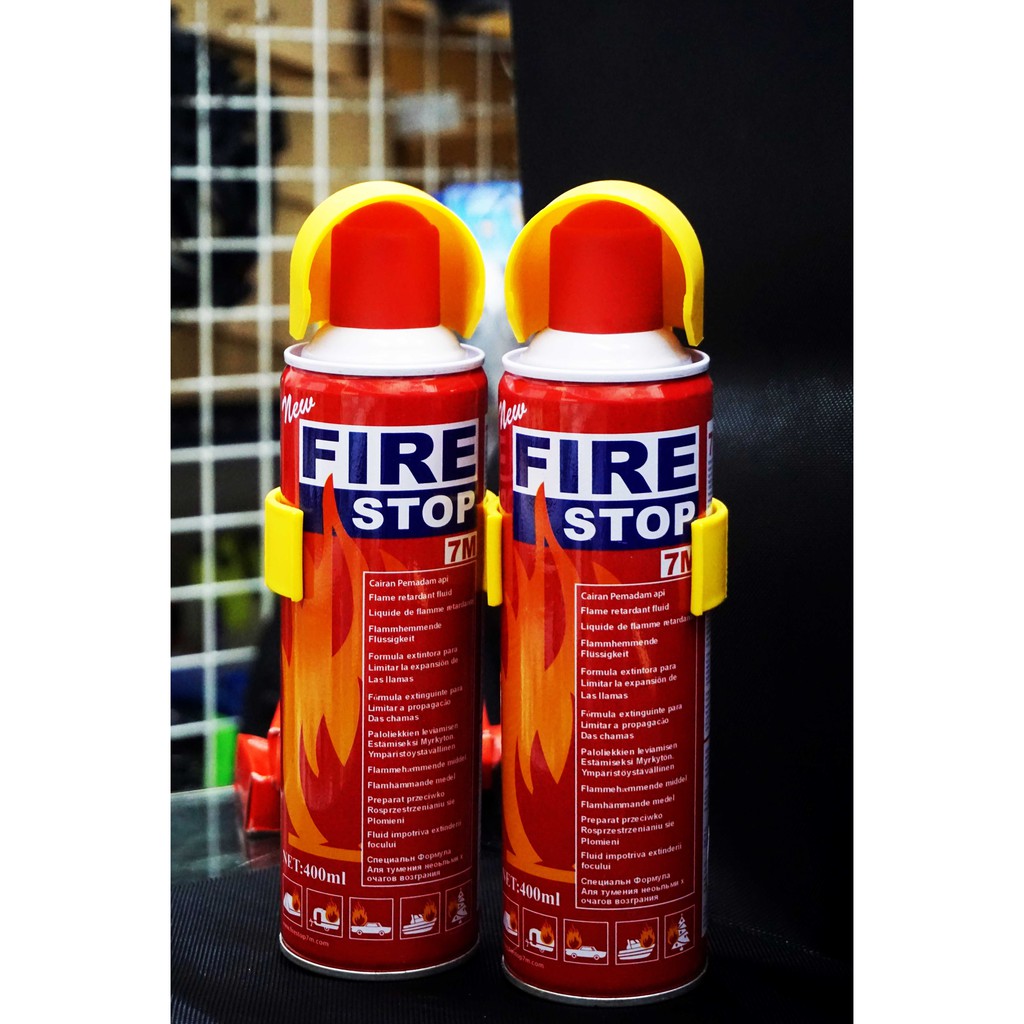 Jual FIRESTOP MINI PORTABLE SPRAY 400ML PEMADAM API APAR KECIL SAFETY ...