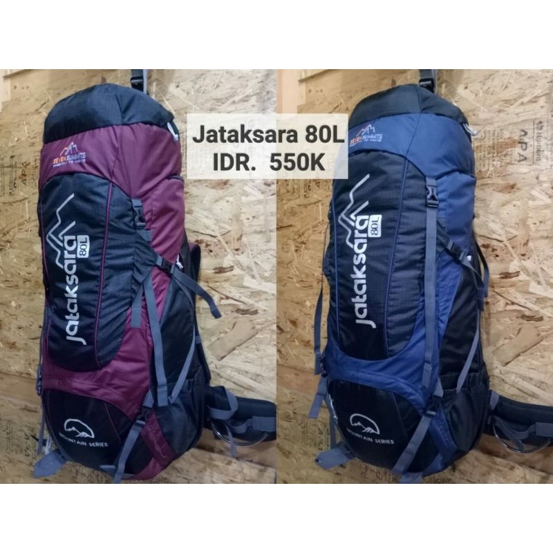 Jual Citagami Tas Gunung Carrier Seven Summits Citagami 80L Original Resmi | Shopee Indonesia