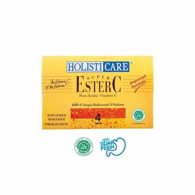 Jual ESTER-C HOLISTICARE Strip Non-ACIDIC Vitamin C | Shopee Indonesia