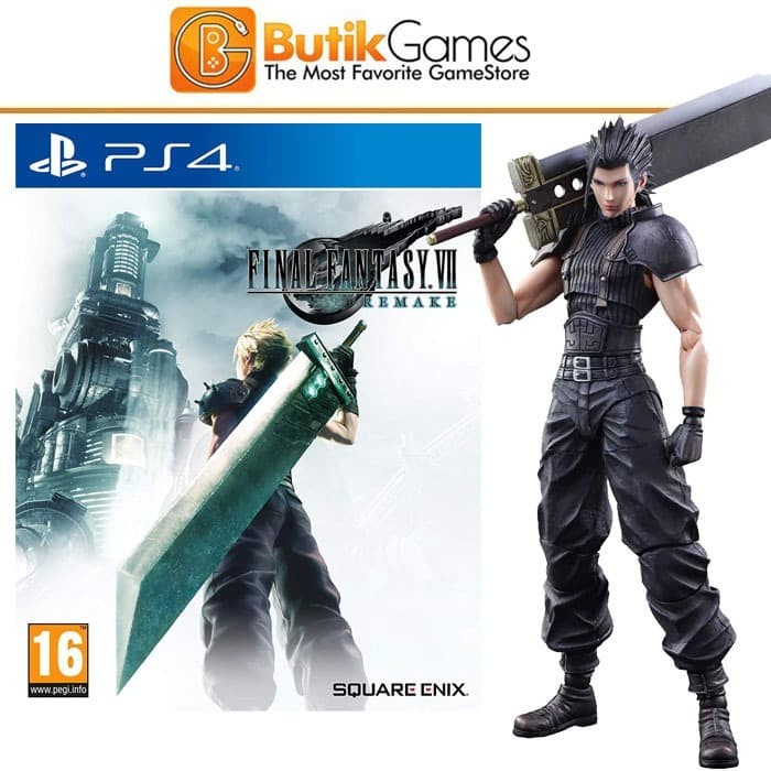Jual Final Fantasy VII Final Fantasy 7 FF7 Remake PS4 Standard Edition ...