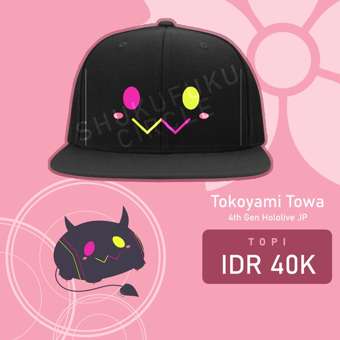 Jual Hololive JP Gen 4 Tokoyami Towa Topi - Baseball, Type 2 | Shopee ...