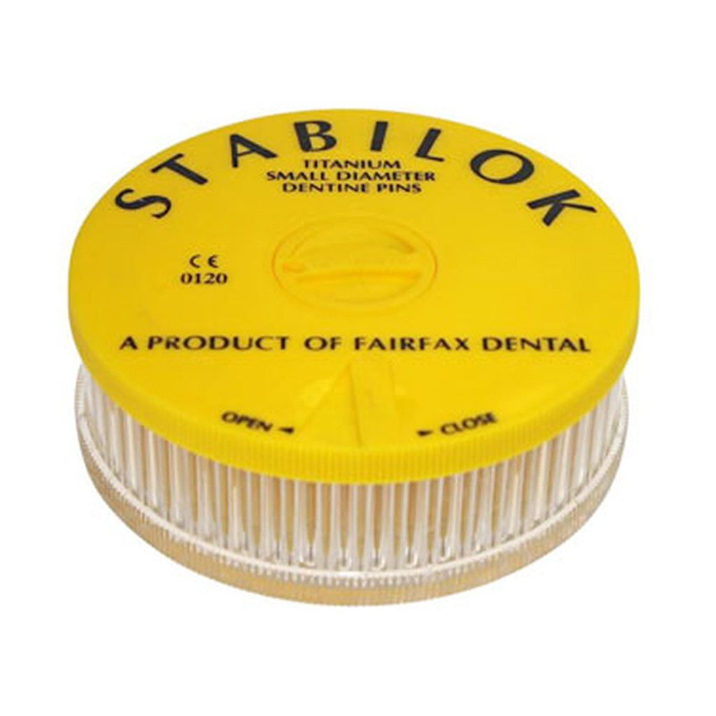 Jual Stabilok Titanium Pin Dentin Yellow/Small Diameter Jumbo Pack ...