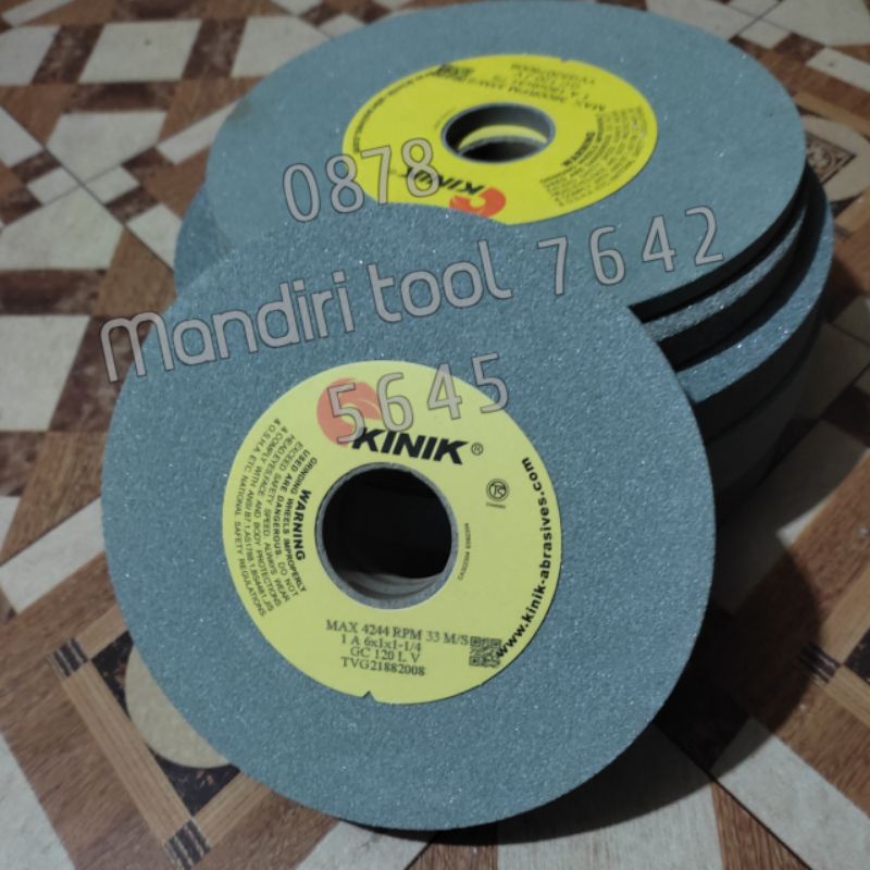 Jual Mandiri -Batu Gerinda duduk 1A 6" x 1" x 1 1/4" GC 120 LV Kinik ...