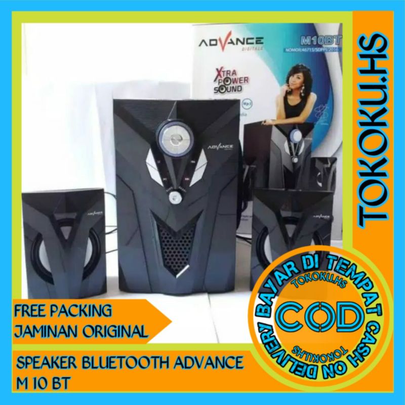 Jual Speaker Advance M10 BT Bluetooth M-10BT SOBWOOFER | Shopee Indonesia