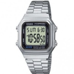Jual Casio General A178WA-1A / A178WA-1A Jam Tangan Unisex - Digital - Stainless- Silver ...