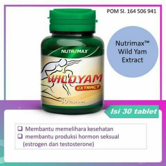 Jual Nutrimax Wild Yam Capsules Untuk Menjaga Kesehatan Organ