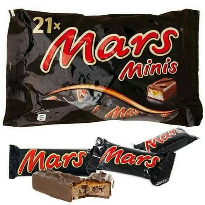 Jual MARS Minis Chocolate 403 Gram Isi 21 Pcs (Made in Netherlands ...