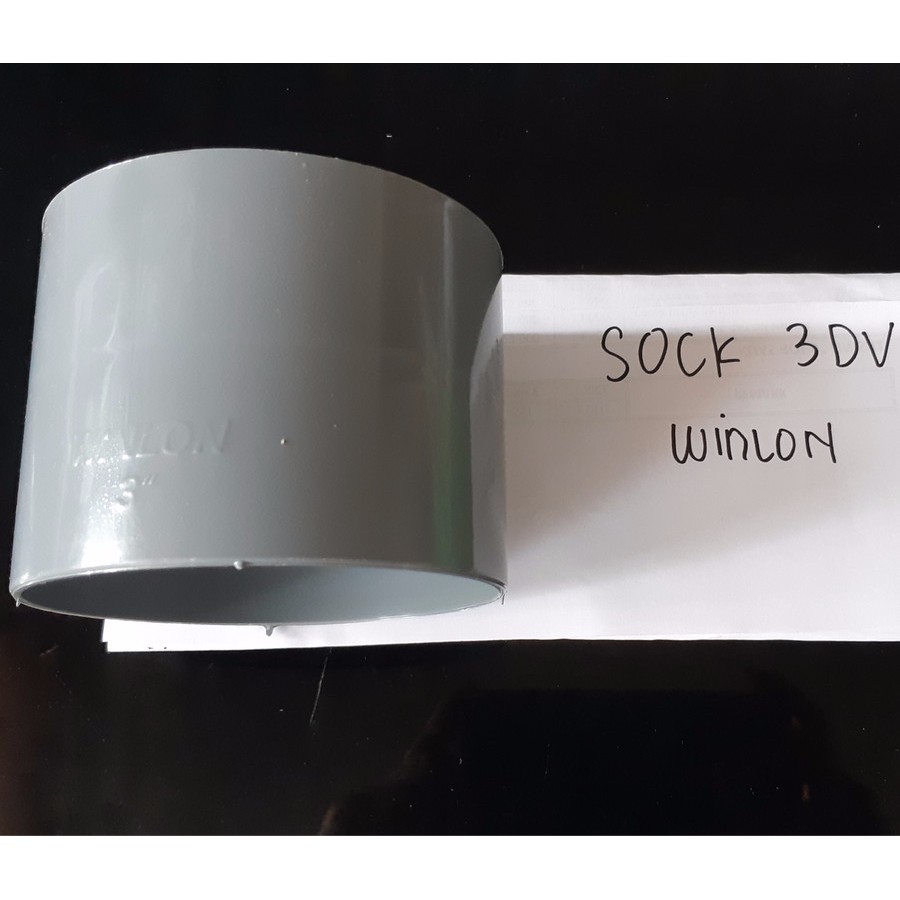 Jual SOCK / SOCKET / SAMBUNGAN 3 DV WINLON (SAMBUNGAN PIPA PVC ...