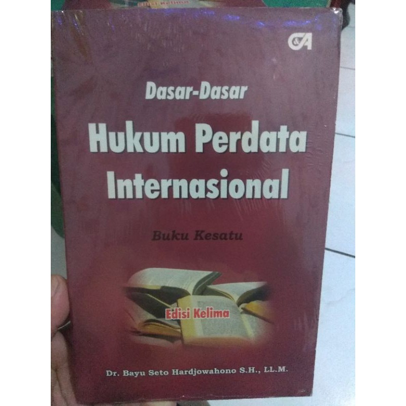 Jual Dasar Dasar Hukum Perdata Internasional Buku Satu Dr Bayu Seto Hardjowahono | Shopee Indonesia