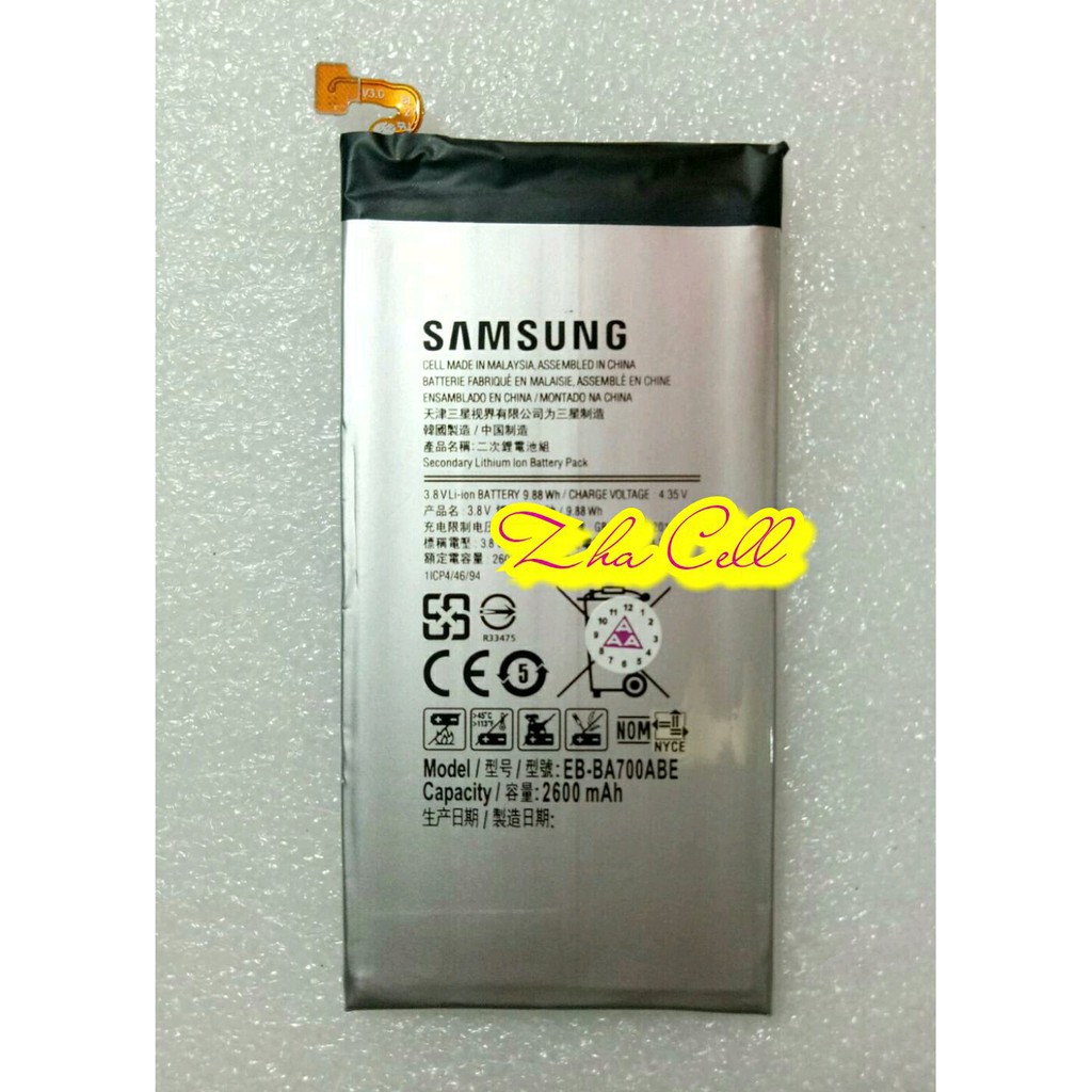 Jual Batre Battery Baterai Samsung A7 2015 A700 ORIGINAL | Shopee Indonesia