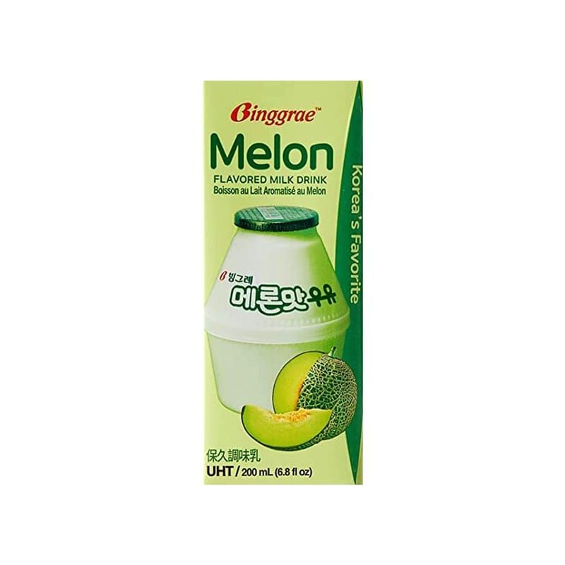 Jual Binggrae Korean Milk Susu Rasa Melon/Strawberry/Lychee&Peach ...