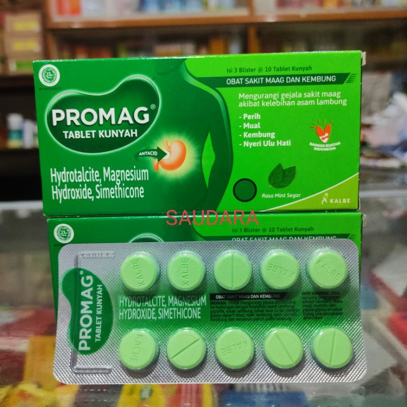 Jual PROMAG Tablet 3x10 Tablet | Shopee Indonesia