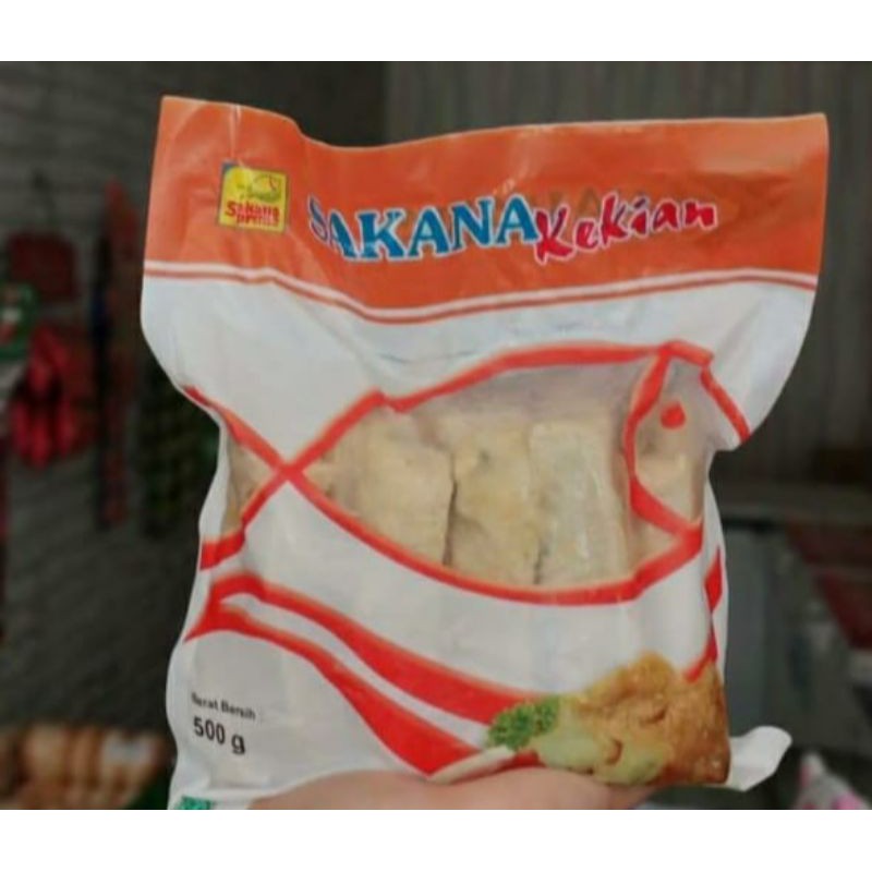 Jual sakana kekian 500g / sakana fish roll / olahan ikan / frozen food ...