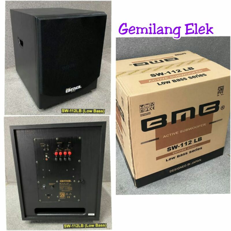 Jual SUBWOOFER AKTIF BMB SW 112LB ( 12 INCH ) ORIGINAL SW 112 LB ...